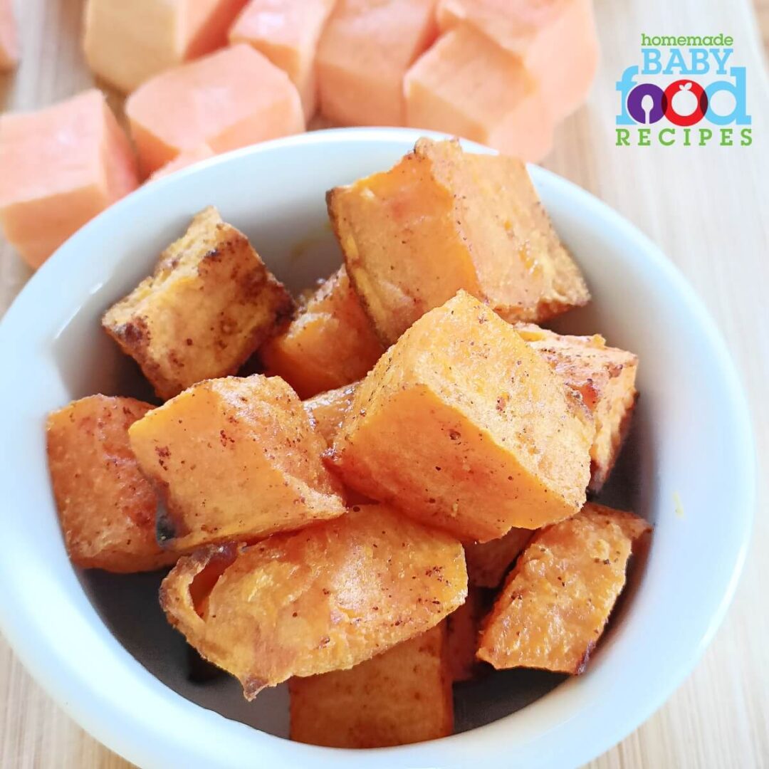 Gourmet Sweet Potato Cubes - A Yummy Finger Food For Baby