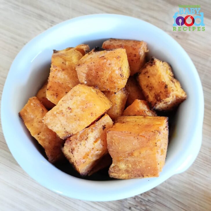 Gourmet Sweet Potato Cubes - A Yummy Finger Food For Baby