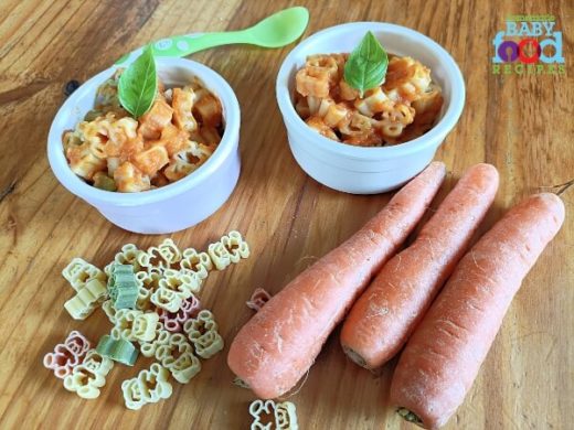 Baby's Pasta With Vegetable Sauce